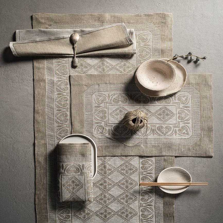 ARTISAN ITALIAN TABLE RUNNERS, IMPERIALE RUSTICA – Tessitura Pardi ...